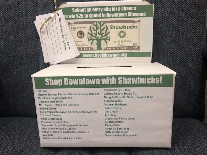 Shawnee creates Shawbucks contest to draw business downtown during ...