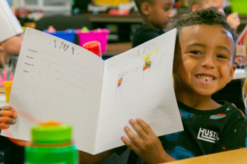 Here's what the first day of school looked like at one Shawnee Mission ...