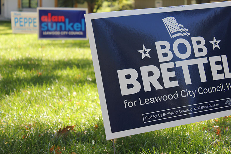 Johnson County elections are over. What do I do with my campaign signs?