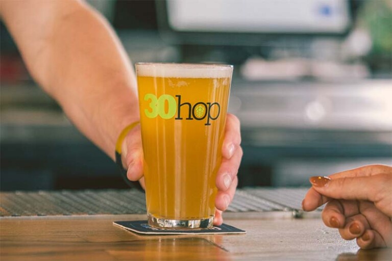 Bar and eatery 30hop opens at Merriam Grand Station