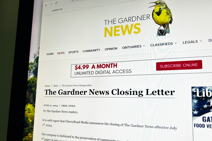 Last remaining community newspaper in Johnson County shutting down