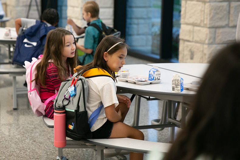 Behind the scenes of Rushton's first day of school 2024