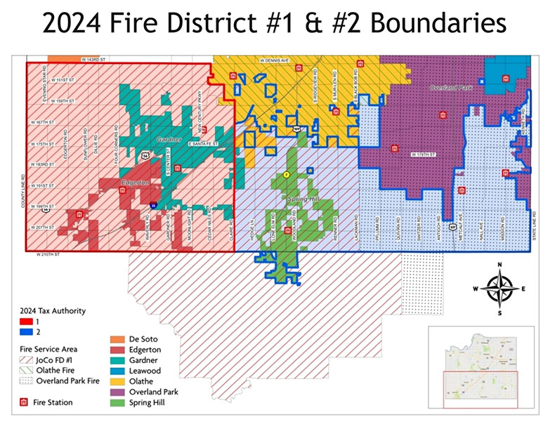 2 fire districts will merge in southern Johnson County