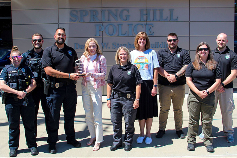 JoCo hall of famer, Olathe Citizen of Year, Spring Hill PD honors