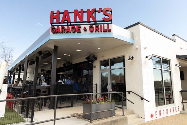 Bar and grill Hank's Garage opens in former auto shop in Shawnee