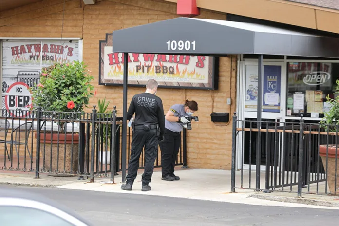 Police search for suspect after worker stabbed at Hayward's BBQ
