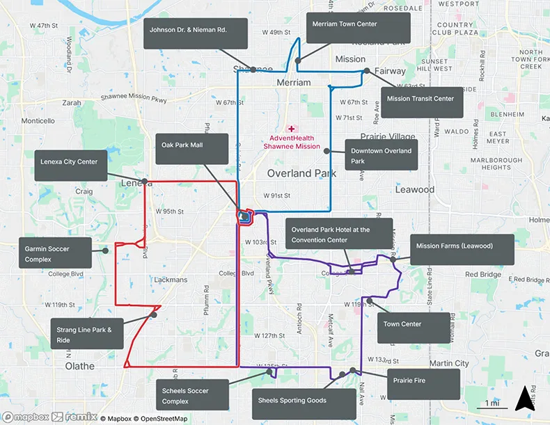 New bus routes for World Cup will connect these 7 cities in JoCo