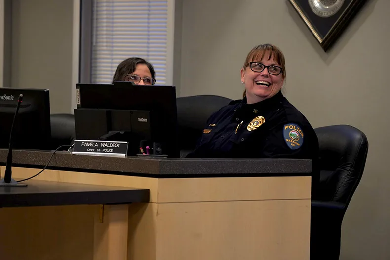 After 28 years in law enforcement, Gardner's top cop retires